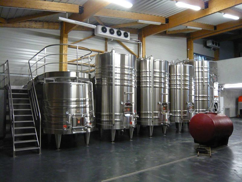 Cuves inox Lejeune concepteur et fabricant de cuve vin matériel et ...